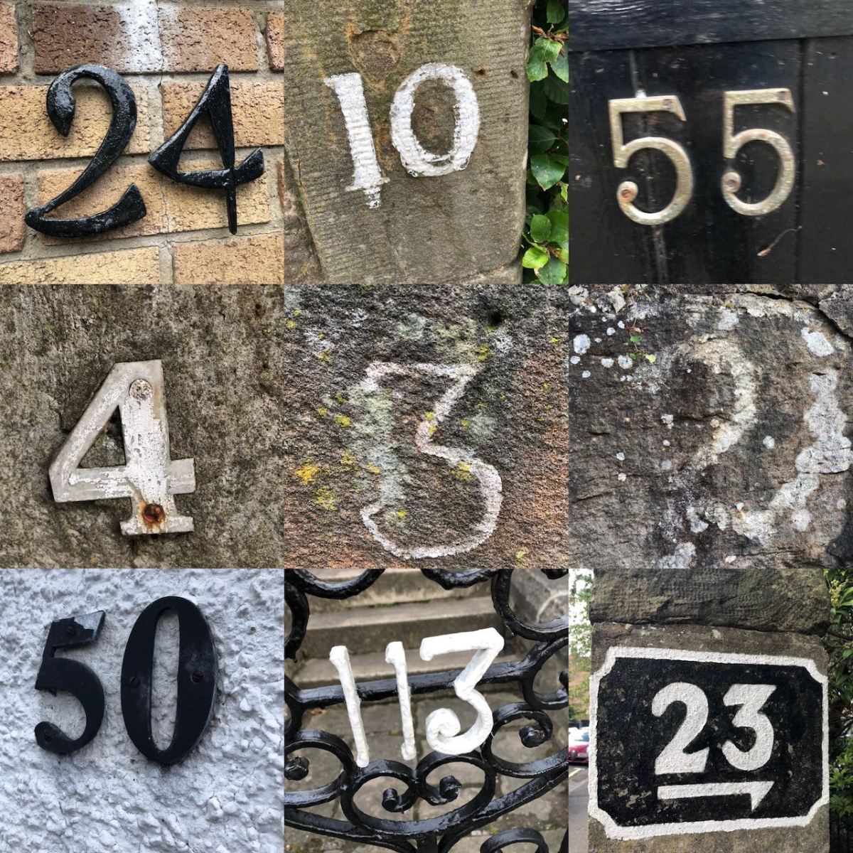 tiny little numbers – The unfinished sentence…